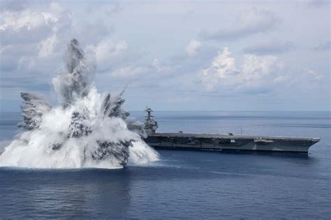 Uss Gerald Ford Aircraft Carrier Construction