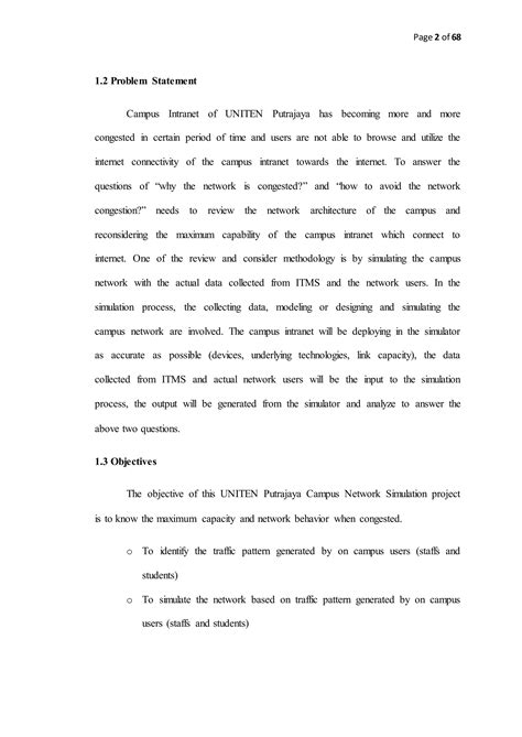 Final Year Project Report Example Docx