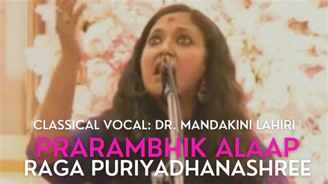 Raag Puriya Dhanashree Prarambhik Alaap YouTube