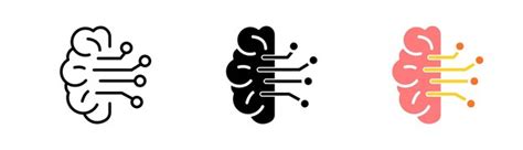 Cerveau Avec Icône De Jeu De Neurones Pompez Votre Cerveau Créativité