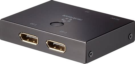 Renkforce Ports DisplayPort Switch Bidirectional Operation X P Conrad Com
