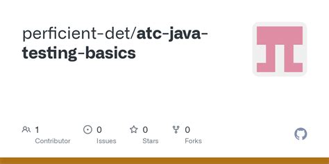 Github Perficient Detatc Java Testing Basics