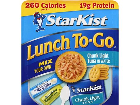 Tuna Salad Kit With Crackers Nutrition Facts Eat This Much