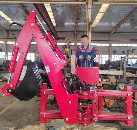 100hp Lovol Tractor Mounted Towable Backhoe Sale For Russia