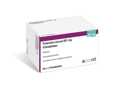 Pirfenidon Accord Filmtabletten | Accord Healthcare