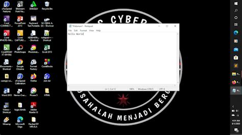 HTML DASAR HELLO WORLD