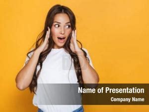 Girl Posing PowerPoint Templates Girl Posing PowerPoint Backgrounds Templates For PowerPoint