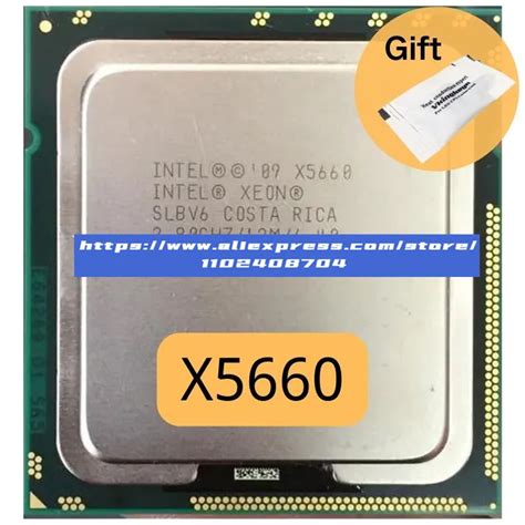 Intel Xeon X5660 2.8 GHz Six-Core Twelve-Thread CPU Processor 12M 95W ...