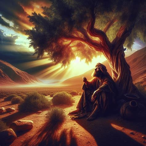 What Does 1 Kings 19 4 Mean Bible Art