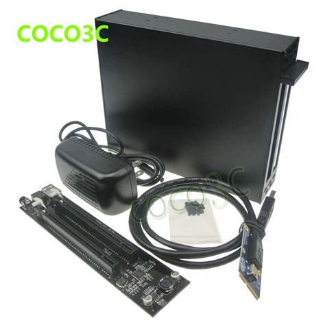 Mini Pcie To 2 Pci E 16x Slots Riser Card Adapter For Graphic Card
