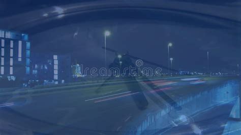 Animation Of Clock Moving Over Cityscape Stock Footage Video Of Moving Graphic 265719168