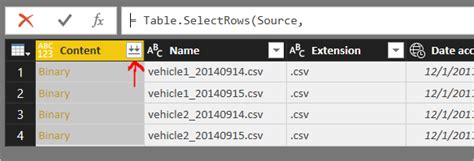 Power Query Parameterised Files Loading From Azure Data Lake Store Within A Given Date Range