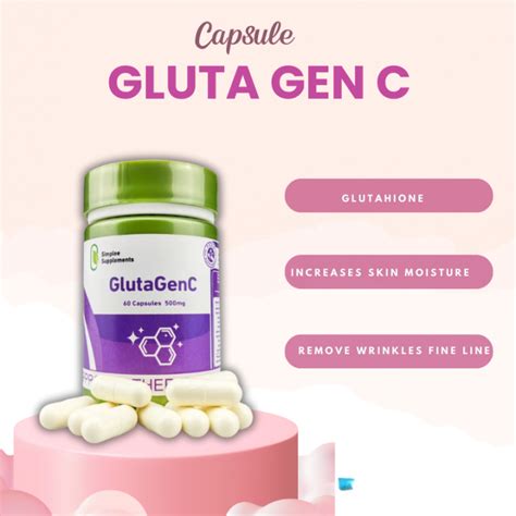 Simplee Supplements Gluta Genc 60caps £1699