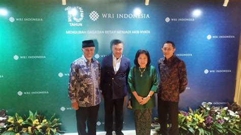 10 Tahun World Resources Institute Gubernur Mahyeldi Komitmen Perkuat Kolaborasi Untuk