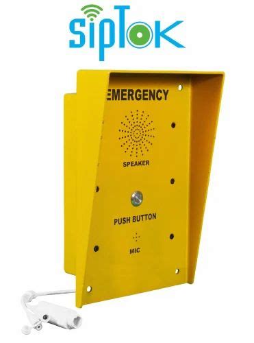IP 4G SOS Emergency Call Box SIP Enabled At Best Price In New Delhi