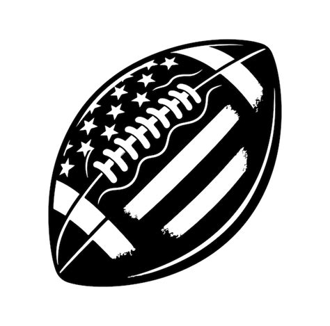 American Football Elements Set Premium Ai Generated Vector