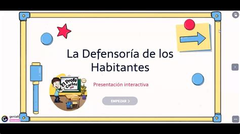 Defensor A De Los Habitantes Definici N Y Funciones Youtube