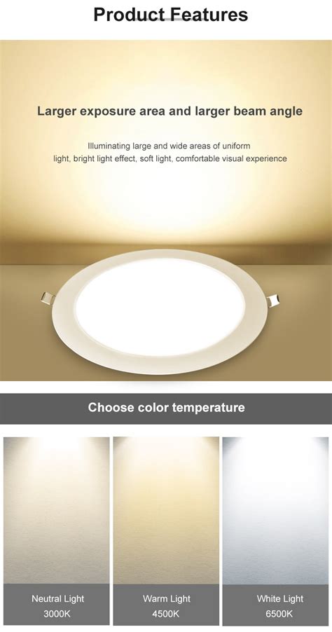 Led Panel Light Watt Round Led Downlight Led Lights Manufacturer In China