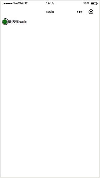 微信小程序 radio单选框点击选中，取消选择 white s blog