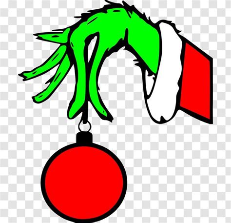 The Grin Face Hanging From A Christmas Ornament