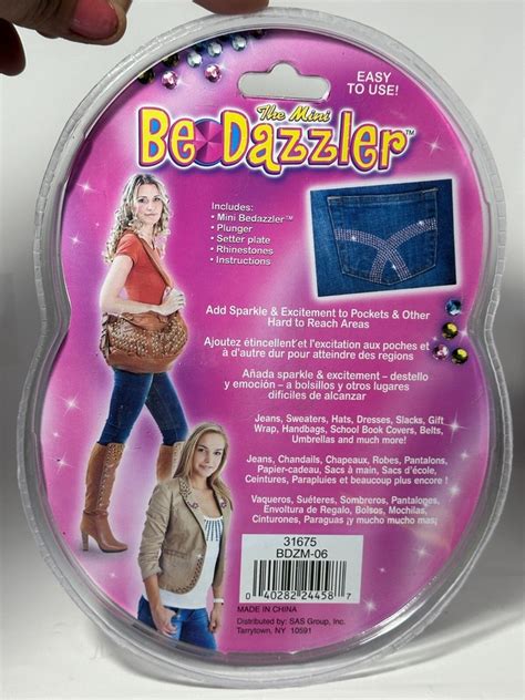 The Mini Bedazzler Add Sparkle To Pockets And Other Hard To Reach Areas