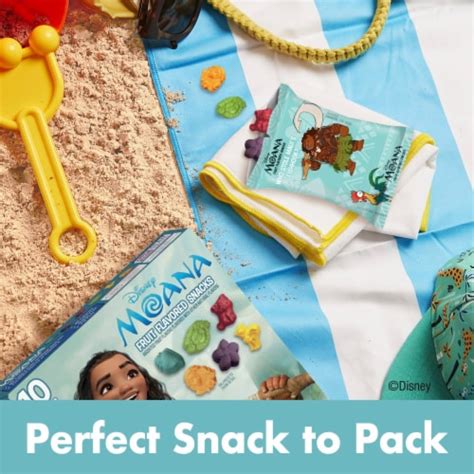 Betty Crocker Disney Moana Fruit Flavored Snacks 10 Ct 08 Oz