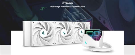 DeepCool LT Liquid CPU Cooler Mm Radiator X FK Fans RPM Fan Speed
