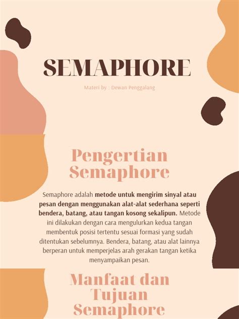 Materi Semaphore Pdf