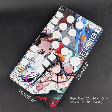 Left Handed Wasd Arcade Controller Fight Stick Game Controller For