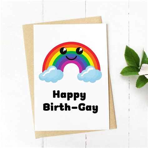 Gay Card Etsy Uk