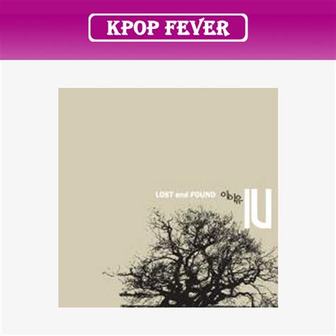 Iu Lost And Found 1st Mini Album Cd Booklet Sealed Shopee Malaysia