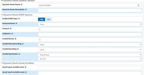 Мои заметки Dynamic Routes Freepbx