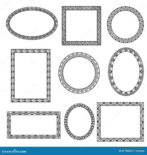 Different Picture Shapes Frames Flyertor