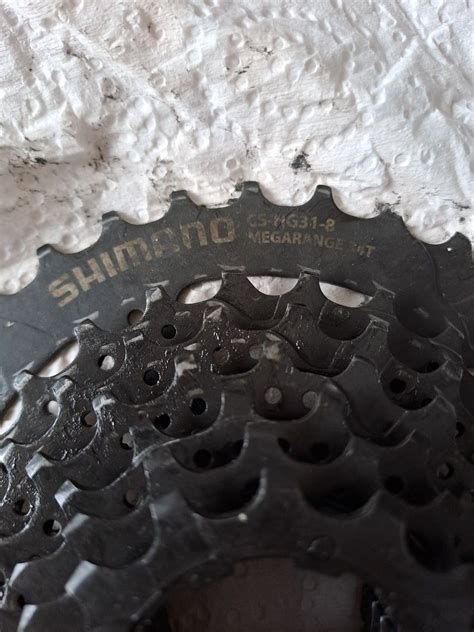 Shimano 8 Speed Shifter Cassette And Chain From Gaint Escape 2 Sports