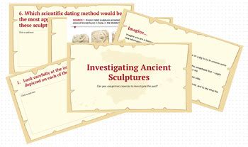Investigating Ancient Sculptures Activity Using Primary Sources Task