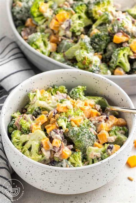 Classic Broccoli Salad Little Sunny Kitchen