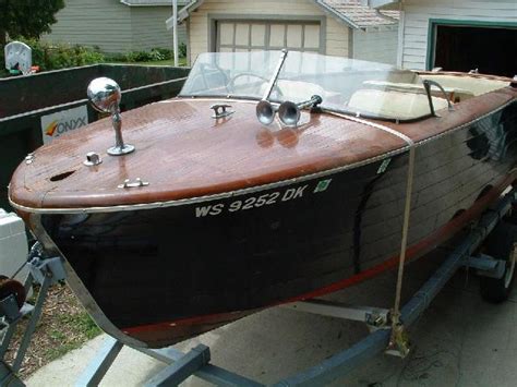 22 Feet 1954 Shepherd Runabout 26894 Antique Boat America