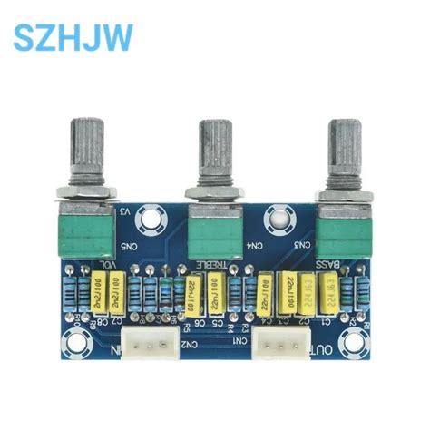 Xh M Passive Tone Board Amplifier Preamp Power Module Low High Sound Adjustment Electonic Diy