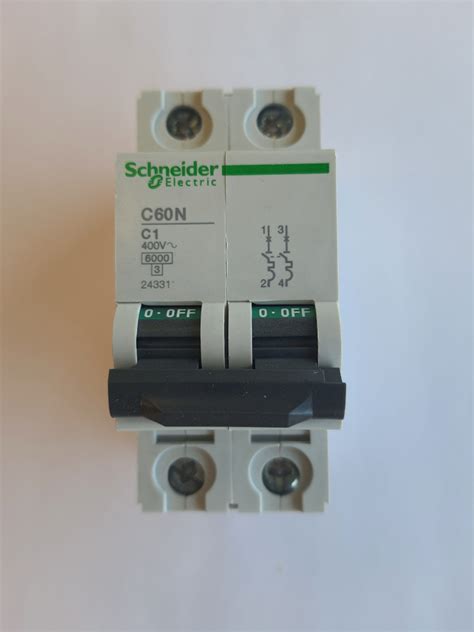 Купить Выключатель автоматический C60N 2П 1A С 24331 Schneider Electric ...