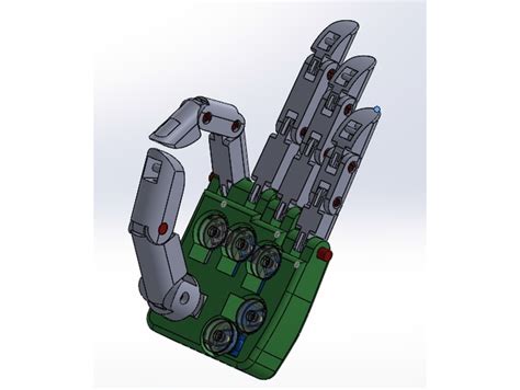 Github Mirhnius Robotic Finger Gesture Emulation Simulation Of A