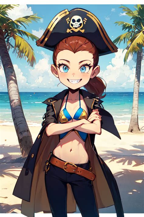 Ai Art Luan Loud Pirate Queen By Bill Door Pixai