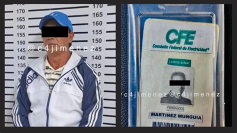 Detienen A Violador Serial Que Se Hacía Pasar Por Empleado De Cfe En