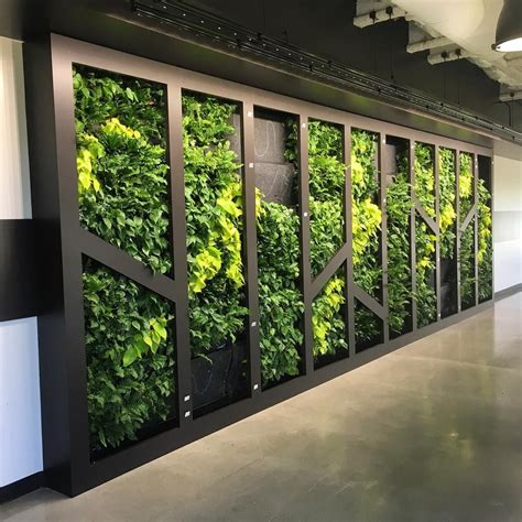 An Indoor Living Wall System Literally Gives You A Breath Of Fresh Air
