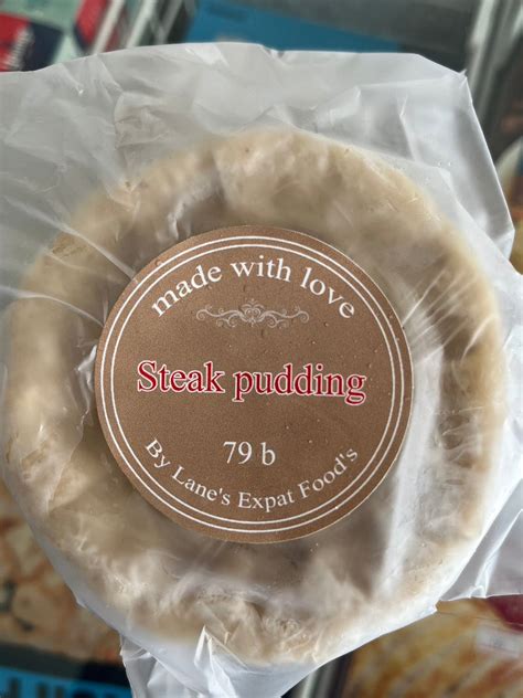 Steak Pudding Jomtien Lanes Expat Foods