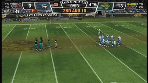 Madden Nfl 11 Ps2 Titans Vs Jaguars Cpu Vs Cpu Youtube