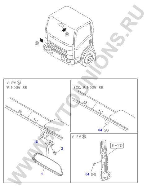 On-line каталоги запчастей по грузовикам (Исузу) Isuzu npr75: 7-20 ...