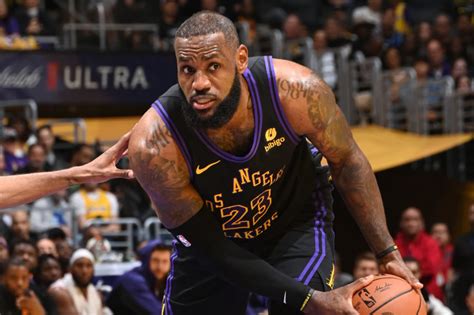 Lebron James Timeless Battle A Determined Pursuit To Defy The Clock