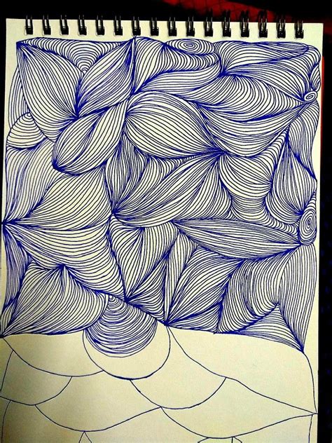 Leaf Line Art Drawing Patterns