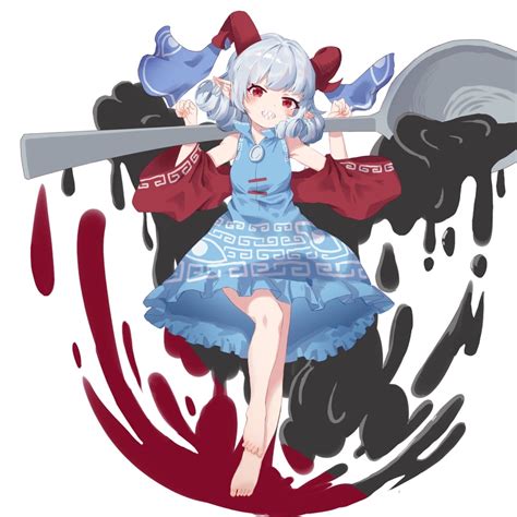 Toutetsu Yuuma Touhou Drawn By Rangqueuservjjs4748 Danbooru