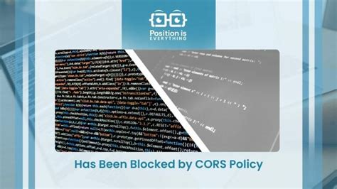 Has Been Blocked By Cors Policy Reasons And Solutions Position Is